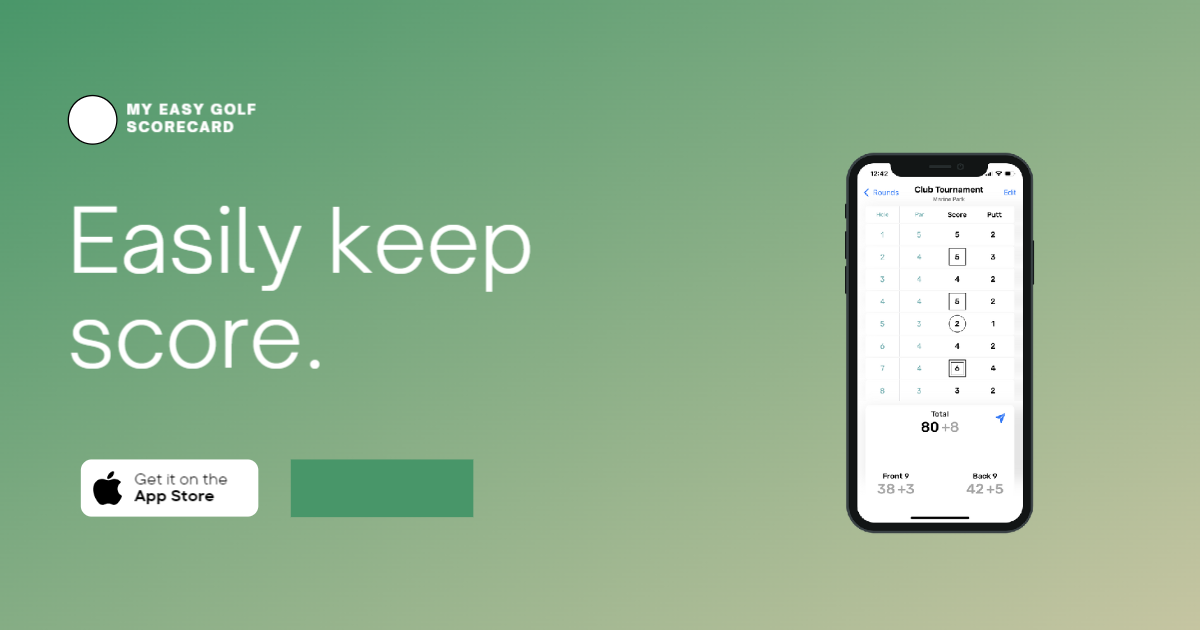My Easy Golf Scorecard